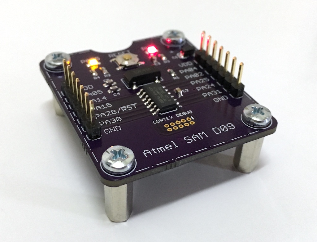 The Sync Channel Blog: Atmel SAM D09 Development Board