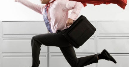 A WORLD OF HURRIED PEOPLE