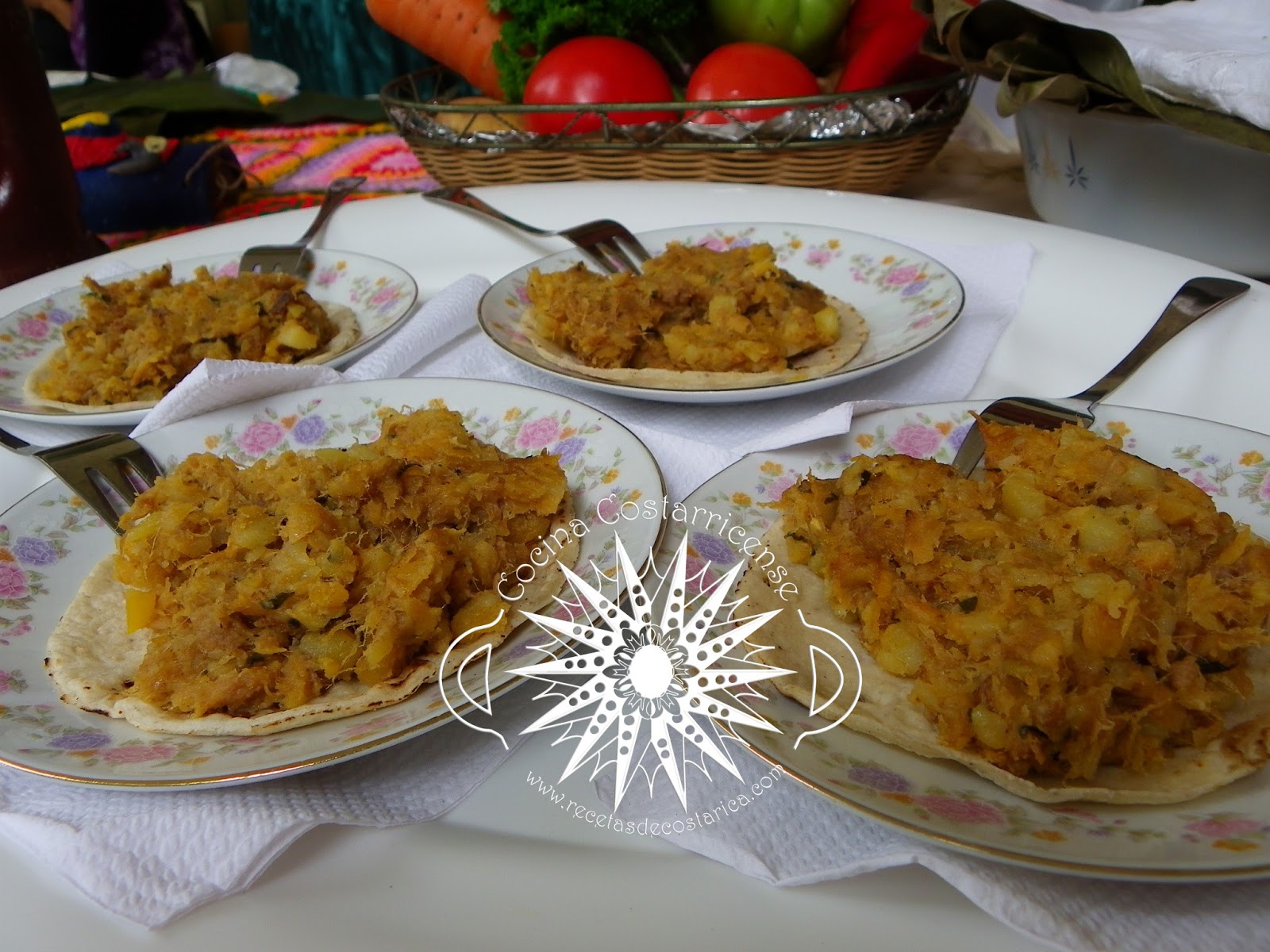 Cocina Costarricense: picadillo de turno