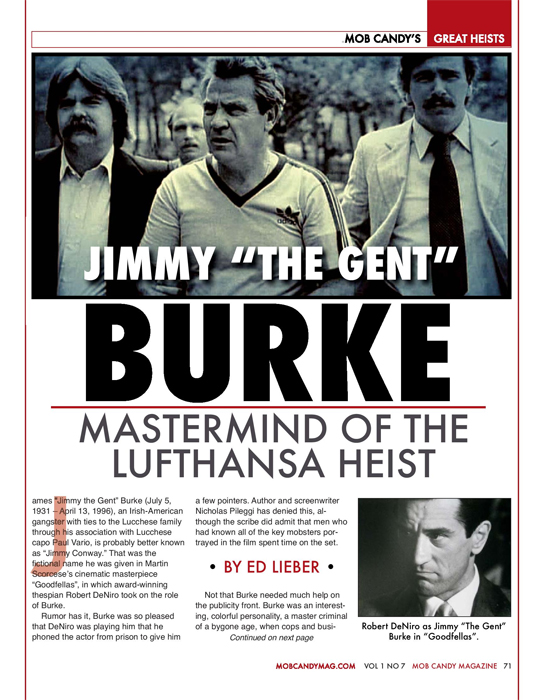 Upcoming 'Mob Candy' Includes Stories on Jimmy 'The Gent' and Joe Massino