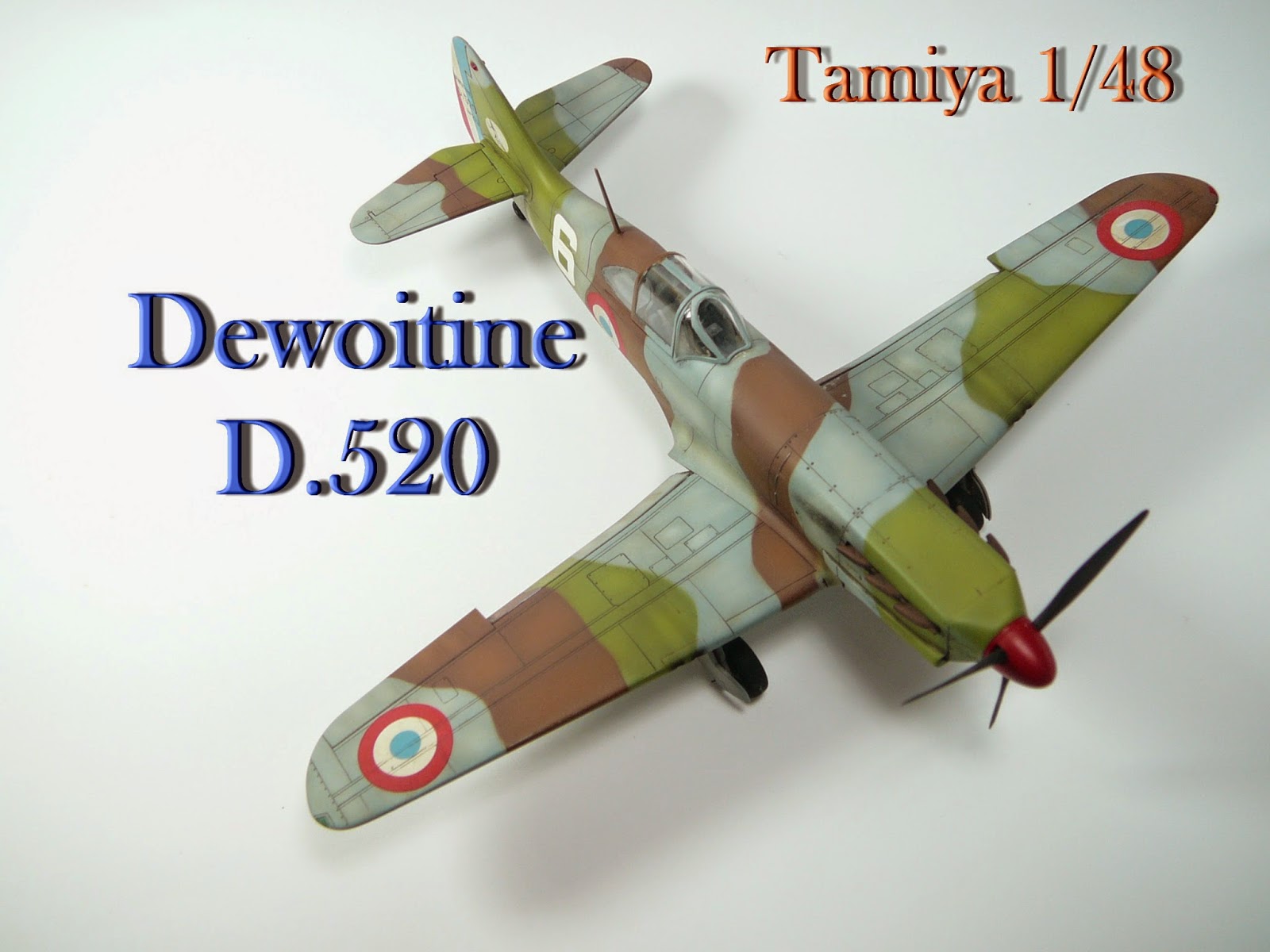ernimodels: Dewoitine D.520 1/48 Tamiya