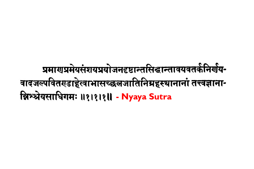 Sacred Science: Nyaya: Hindu Science of Epistemology