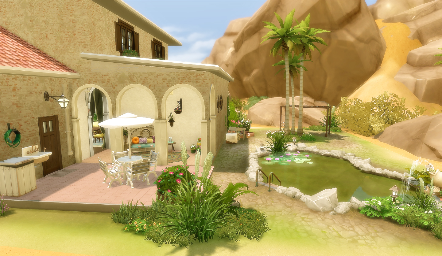 House 48 - Oasis Springs - The Sims 4 - Via Sims