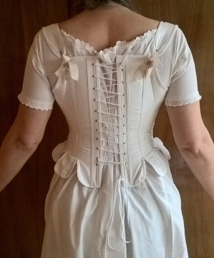 Kleidung um 1800: J.S. Bernhardt 1790er Schnürleib Studien (1790s Stays ...