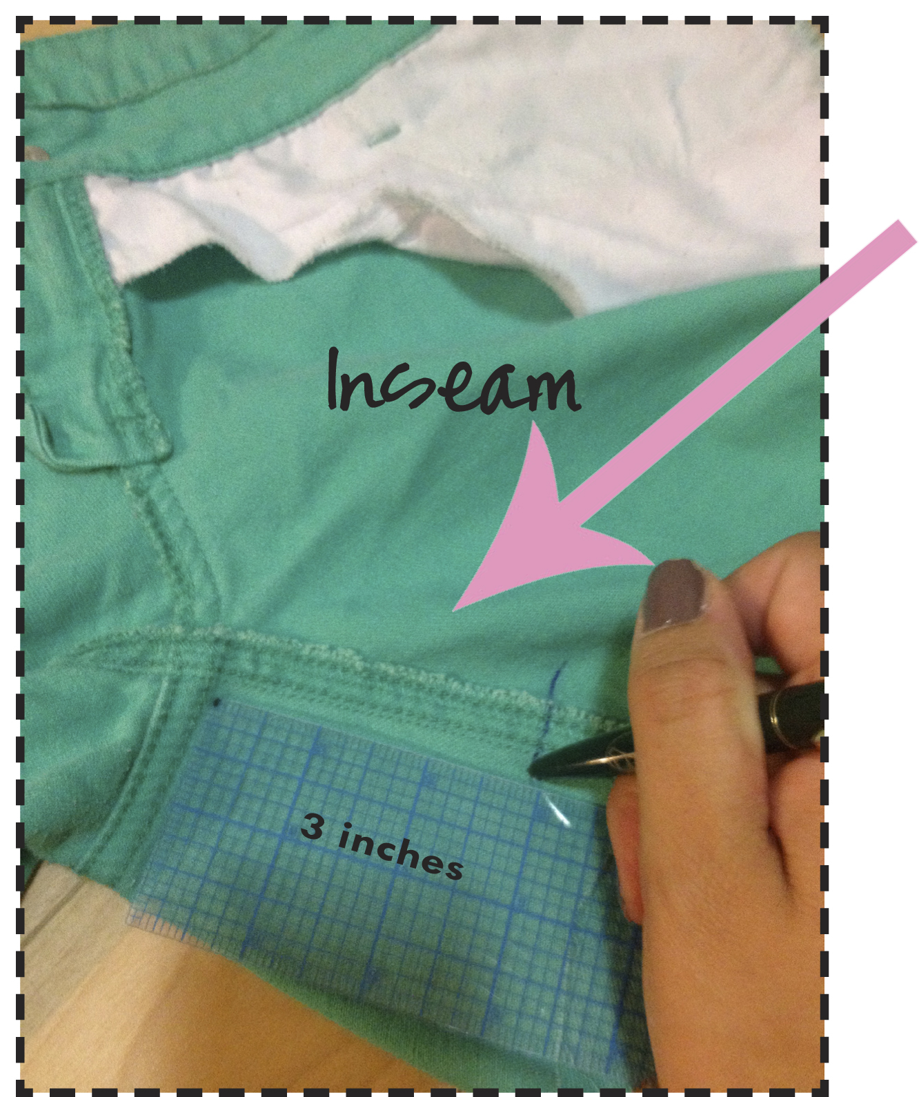 how is inseam measured in shorts
