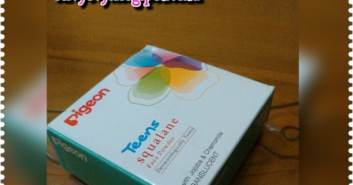 Review Pigeon Teens Squalane Face Powder - Evyna’s Project
