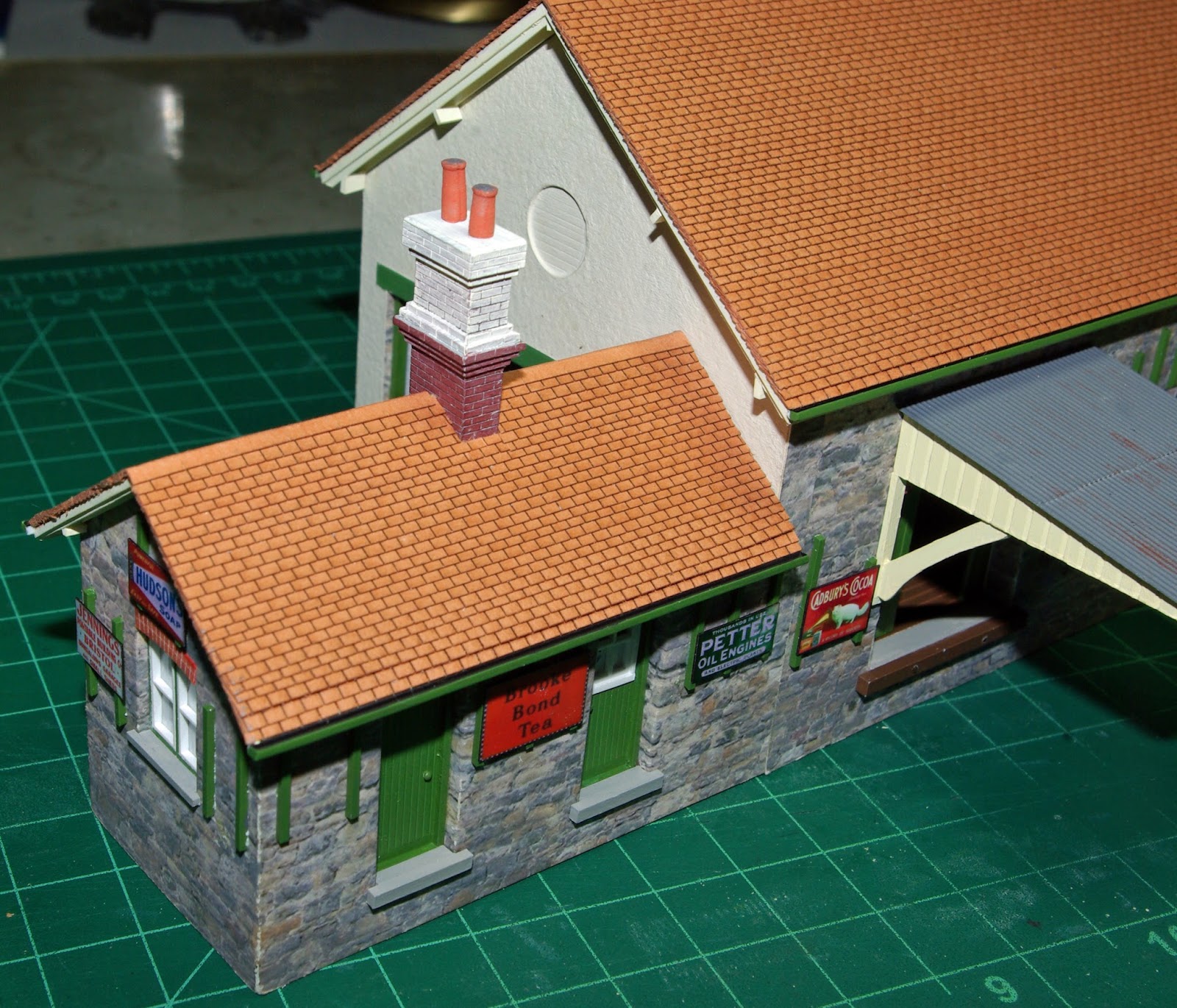 Lynton Station in 4mm from scratch
