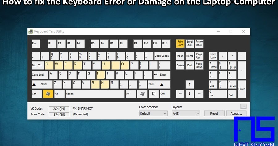 How to fix the Keyboard Error or Damage on the Laptop-Computer - Next ...