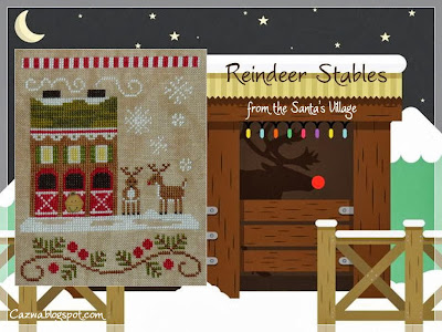 Stitches by Carin: Reindeer Stables