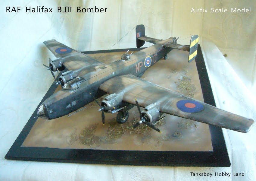 MODELLOURS WORKSHOP: Airfix - RAF Halifax B.III bomber