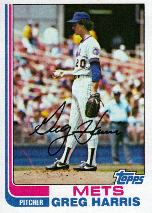 Early Eighties Mets Pitcher: Greg Harris (1981)