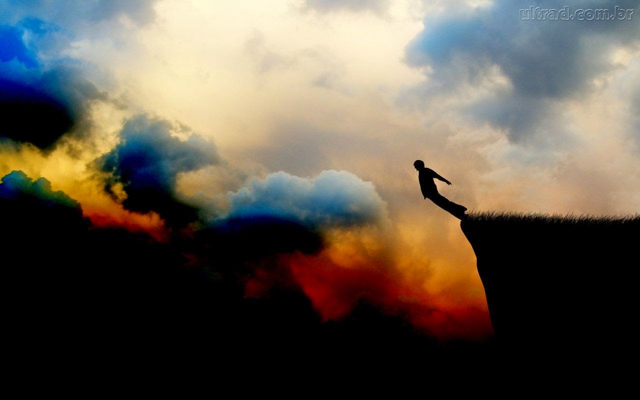 O ABISMO DE NIETZSCHE - QUANTO MAIS VOCÊ OLHA PARA O ABISMO MAIOR ELE FICA