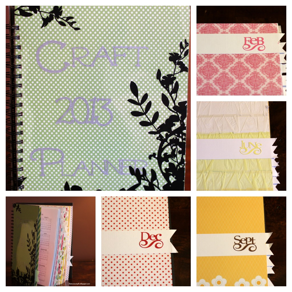 Rebecca's Crafts: New Craft Planner