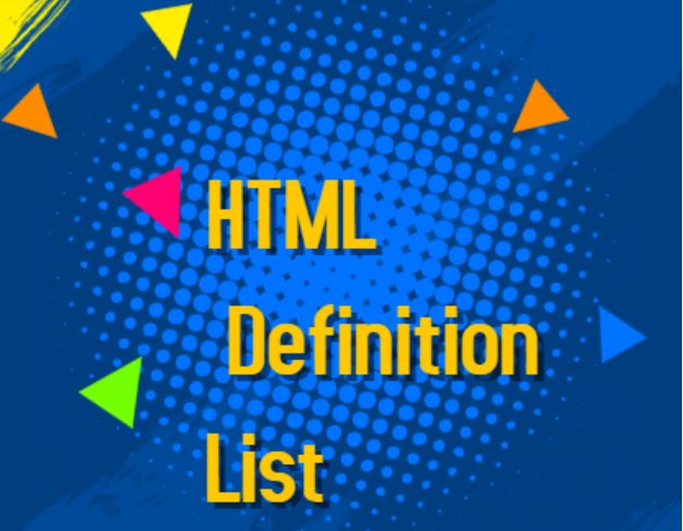 HTML Definition List