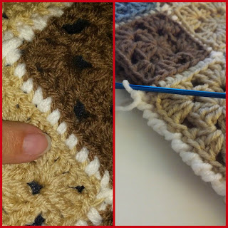 Mini Granny Square Christmas Stocking Work Up and Pattern Review