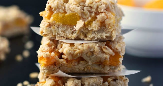 Woman in Real Life:The Art of the Everyday: Peach Oatmeal Snack Bars ...