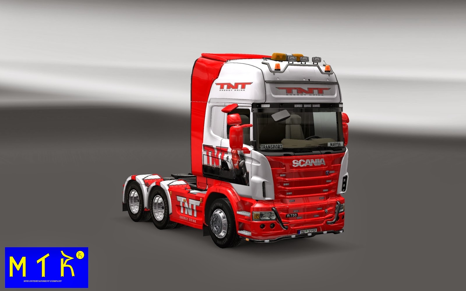MTRMARIVALDOTADEU: Euro Truck Simulator 2 - Skin Scania TNT Drink by Maryva