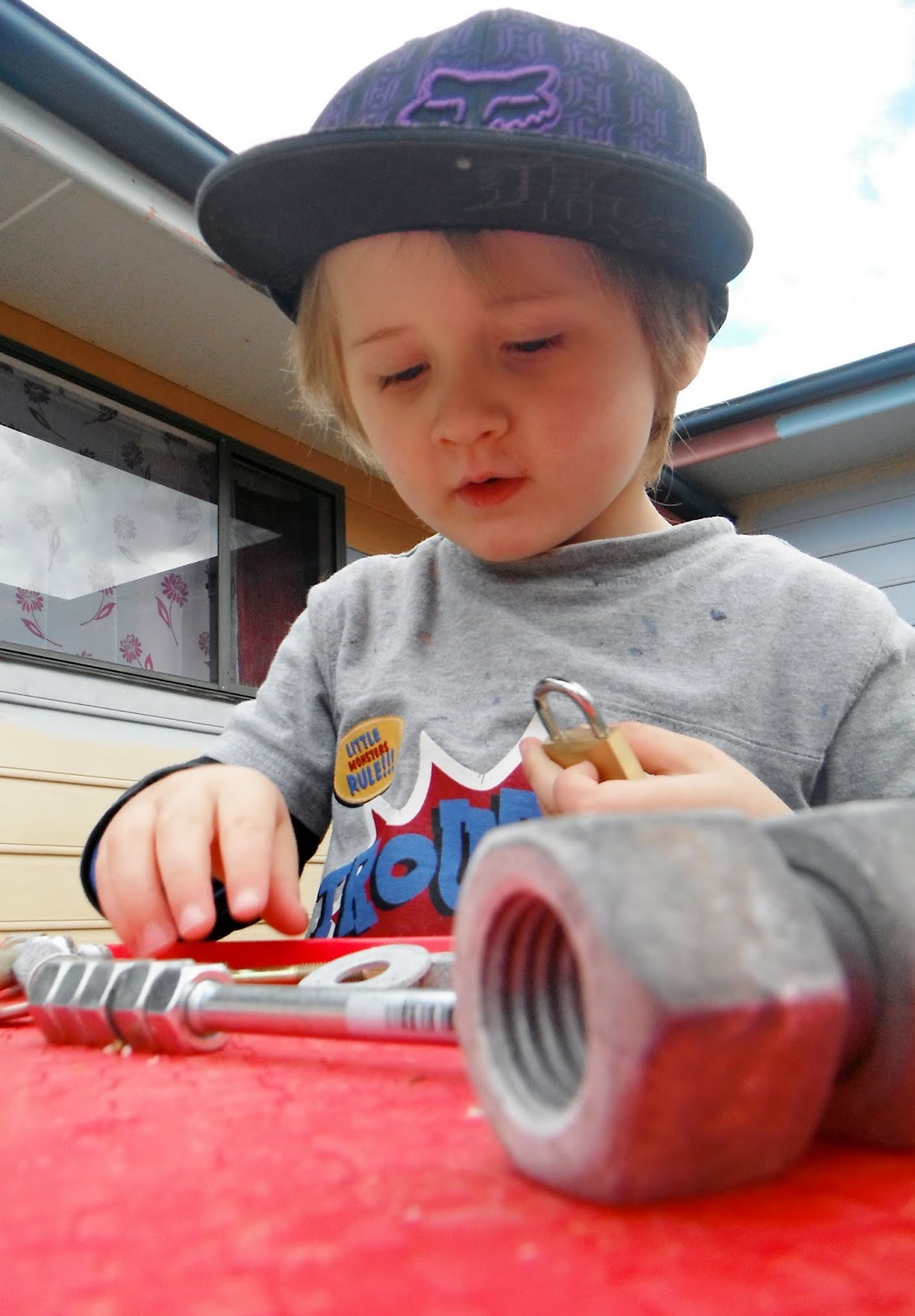 Adventures at home with Mum: Bolt Sorting, Matching & Stacking