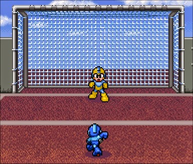 Boxed Pixels: Snes Review : Mega Man Soccer (Game 050)