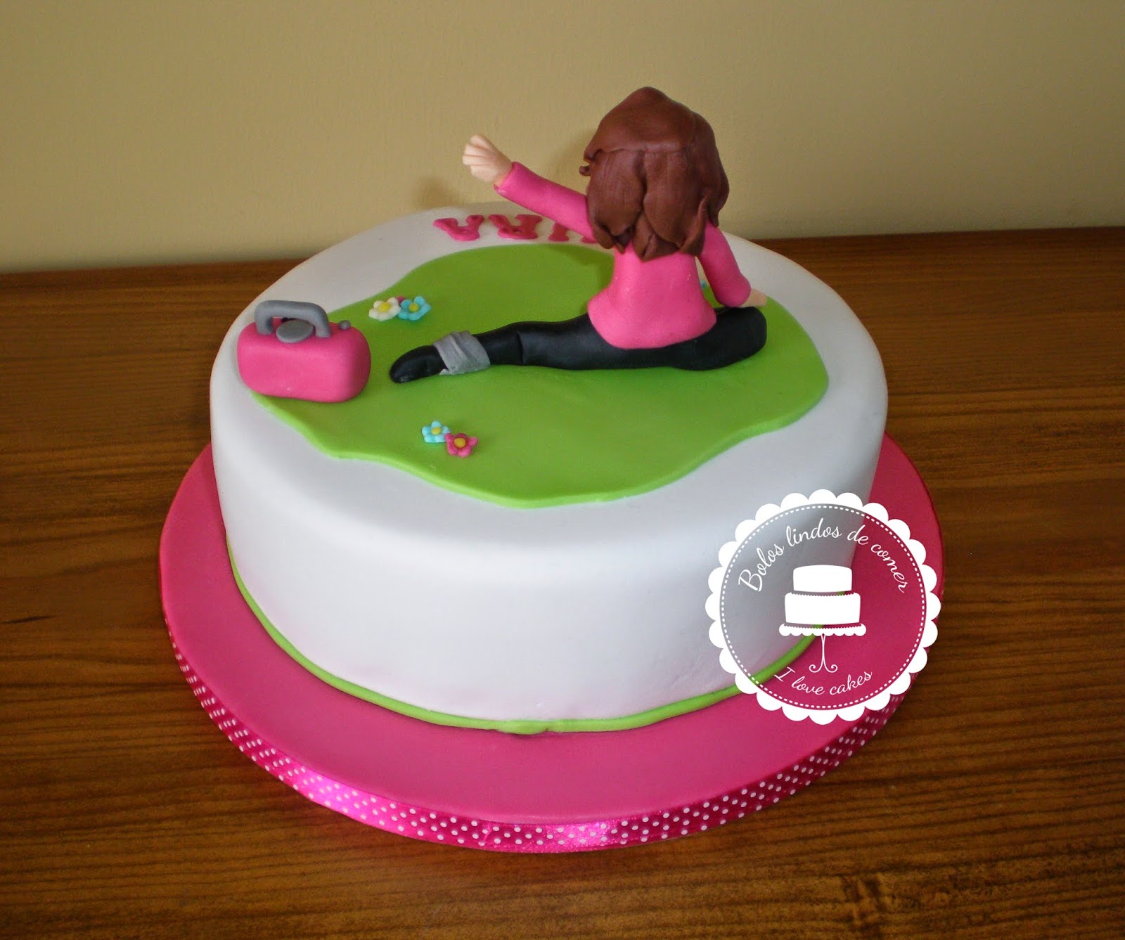 Bolos lindos de comer: Bolo Dança Jazz / Jazz Dance cake