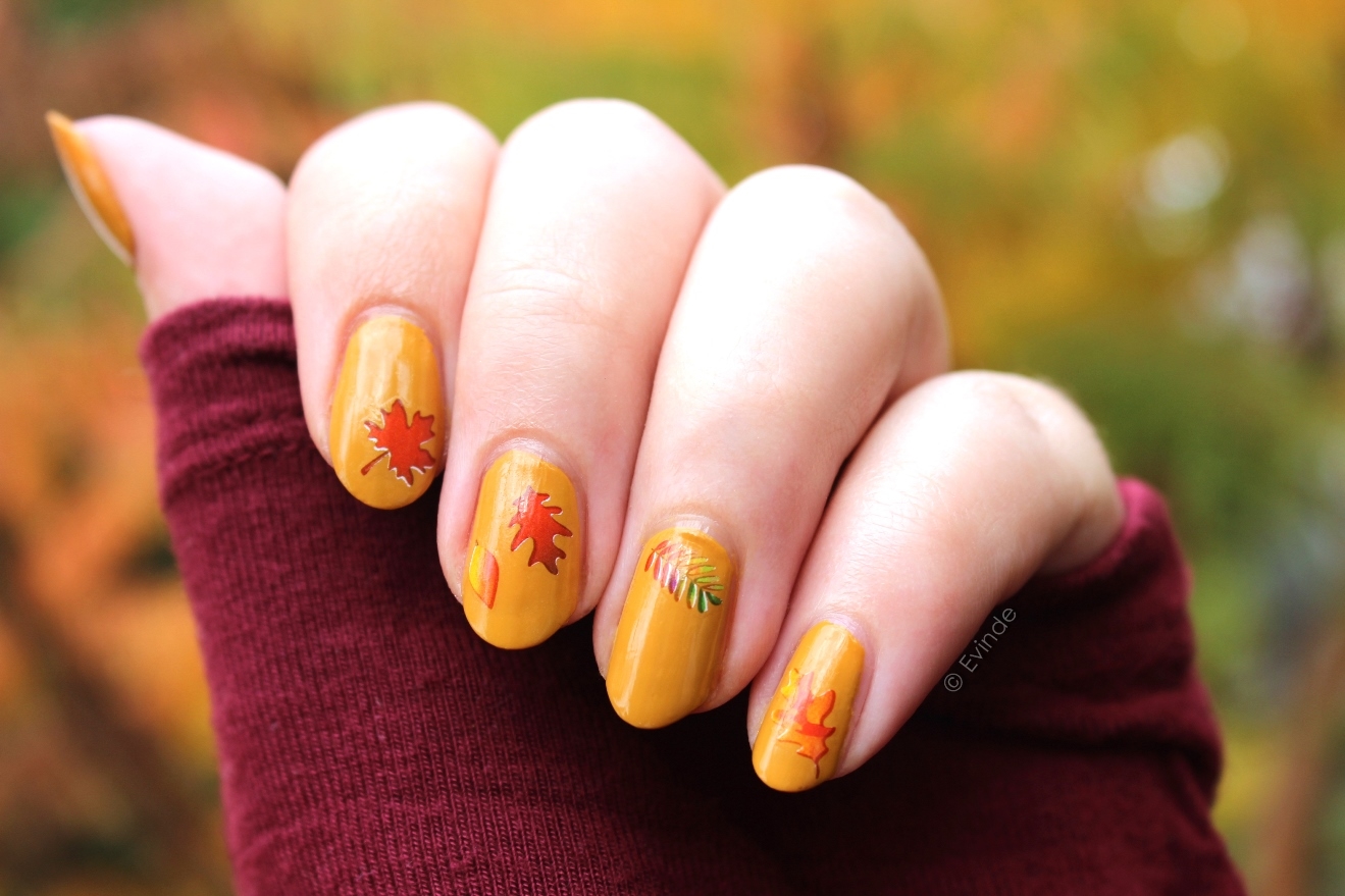 Must-Have Mustard Nail Polish of the Season | Simple Autumnal Manicure ...