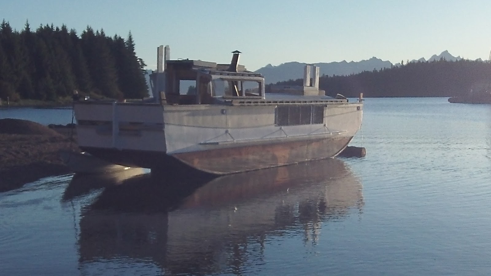 A Barge in the Making