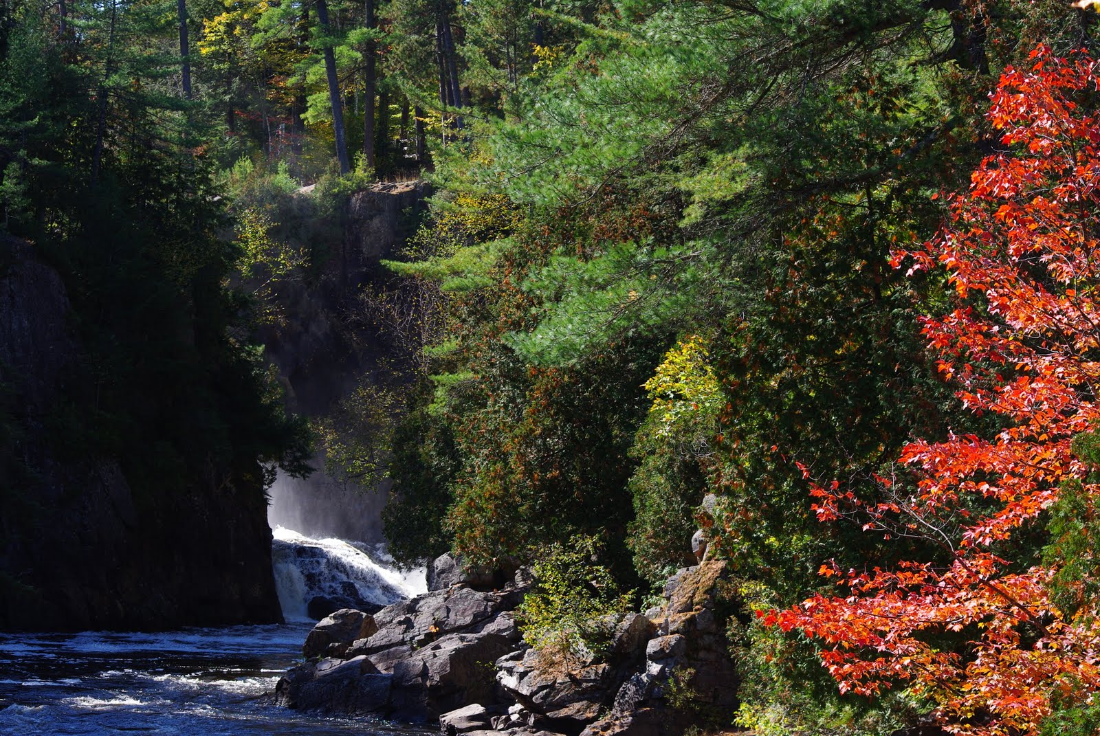 Automnes du Québec: Cascades de Rawdon