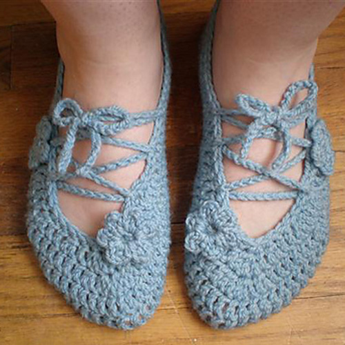 Beautiful Skills - Crochet Knitting Quilting : Room Shoes - Free Pattern