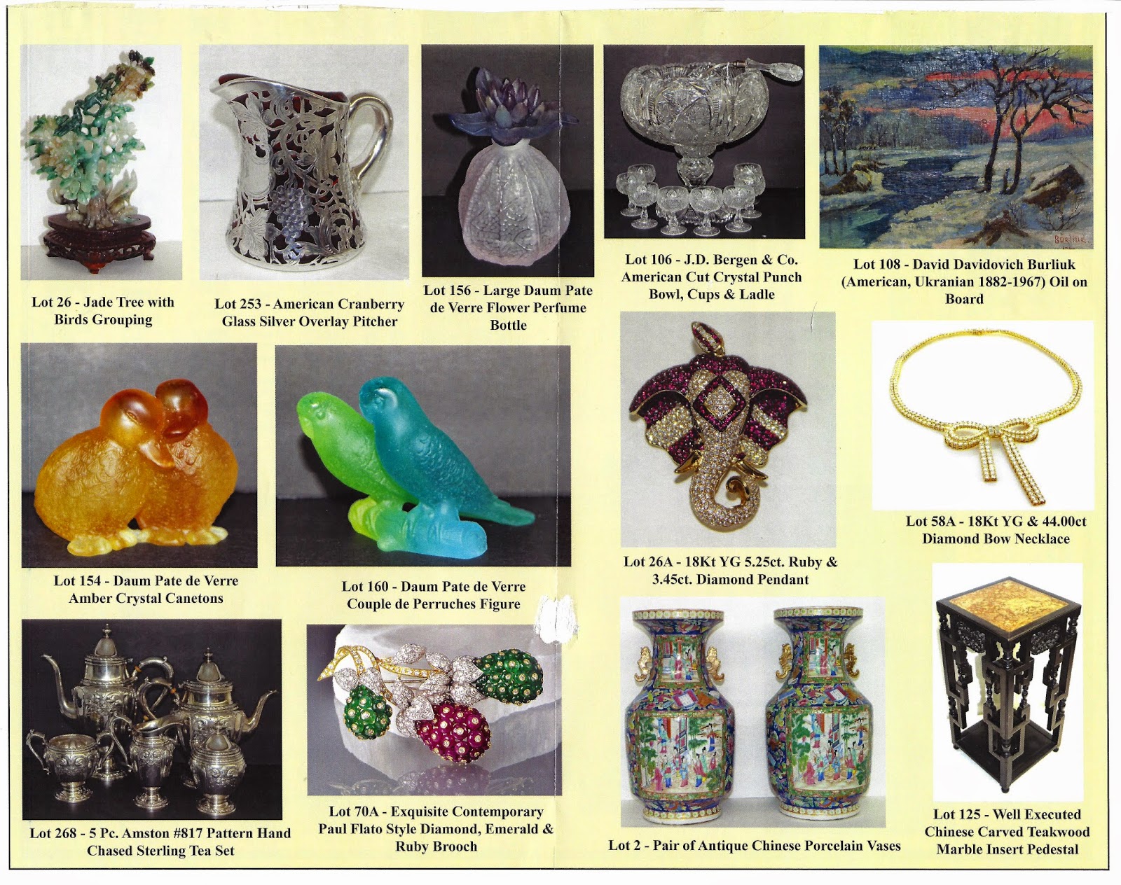 BRUCE KODNER AUCTION GALLERIES: AUCTION ** AUCTION ** AUCTION