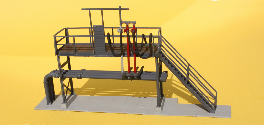modeling the SP: Tank car loading platforms, Part 4