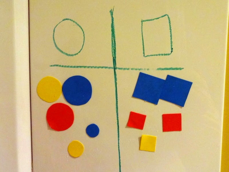 Mom's Tot School: Squares