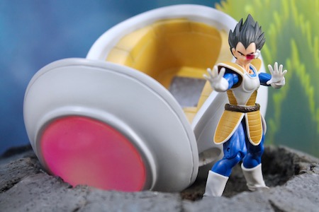 Dennis-Toys: Dragon Ball DBZ - Jacksdo Resin Saiyan Space Pod + Shodo ...