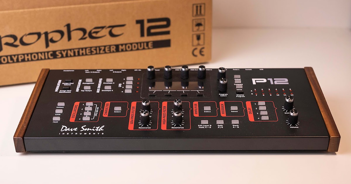 MATRIXSYNTH: Dave Smith Instruments Prophet 12 Desktop Module Synthesizer