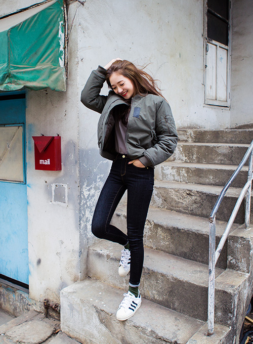 [Chuu] High-Rise Skinny Jeans | KSTYLICK - Latest Korean Fashion | K ...