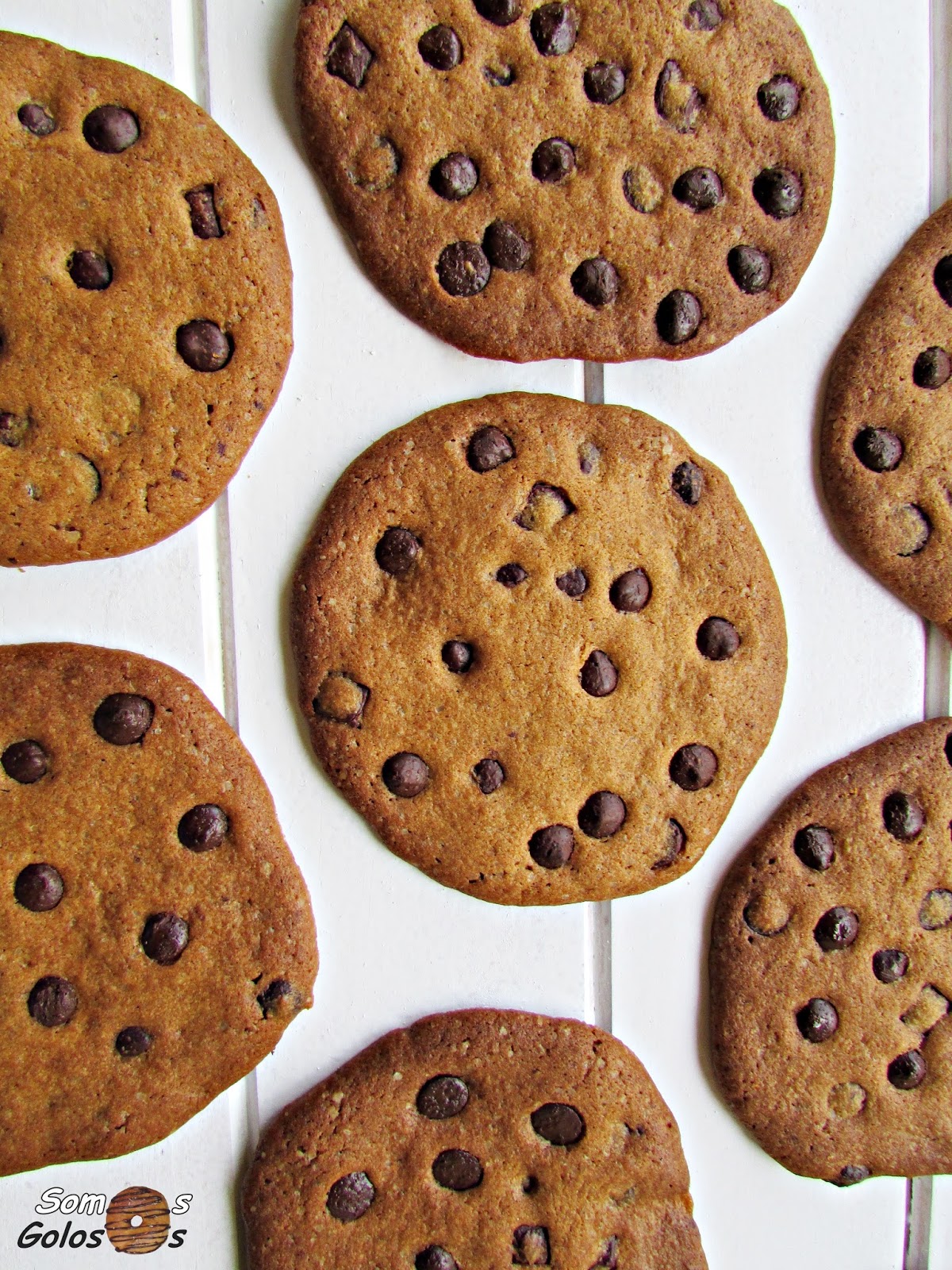 SomosGolosos: Galletas-Cookies Americanas Sin lactosa