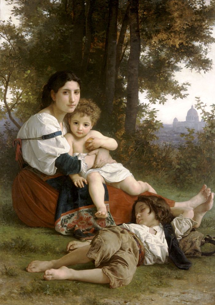 Great Painters Art Galleries: William-Adolphe Bouguereau Art Gallery: Rest