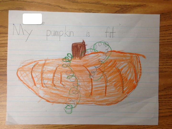 Finger Painting and Describing Pumpkins - Crayons and Whimsy