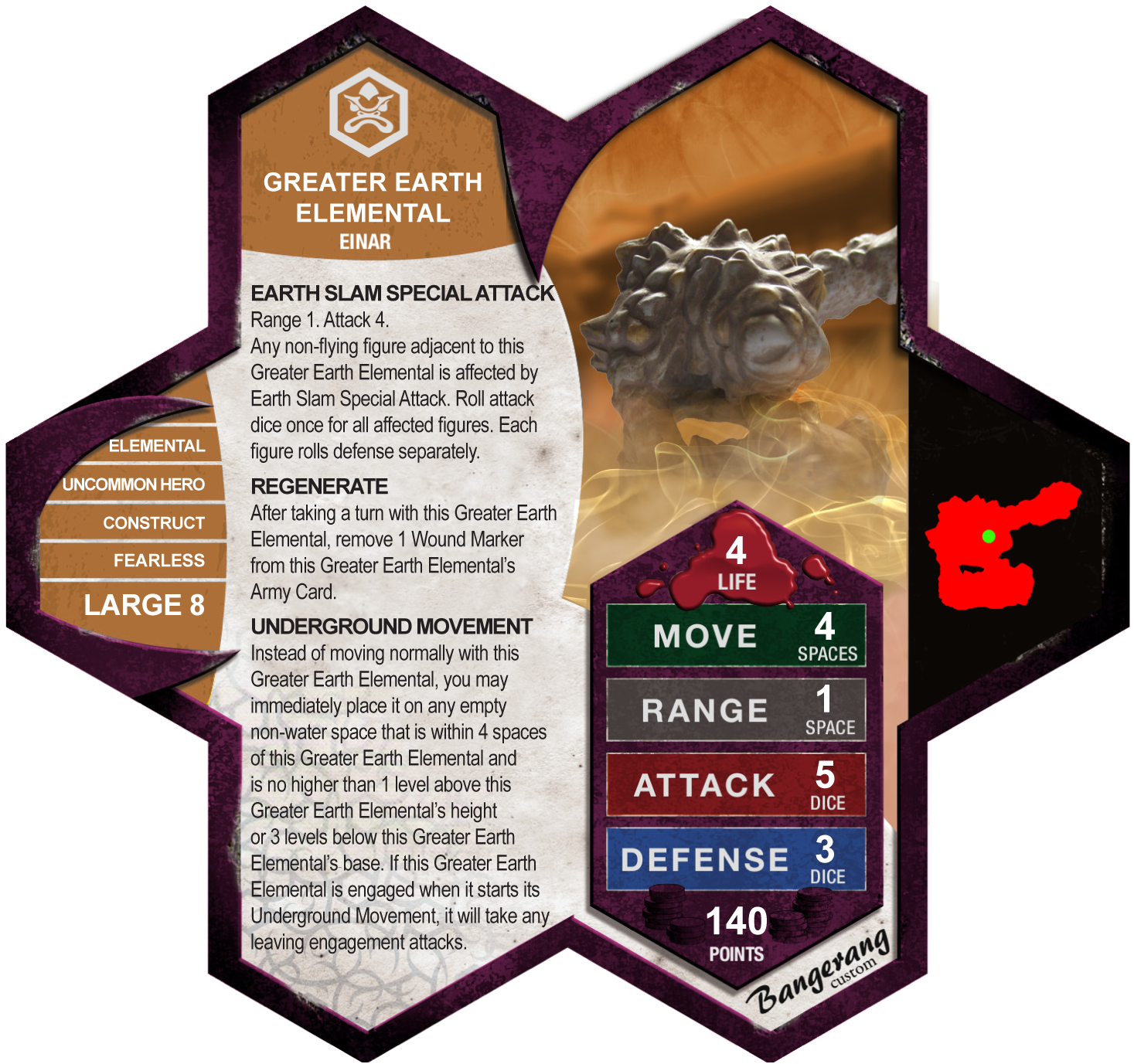 The Heroscape Blog: The Book of Greater Earth Elemental