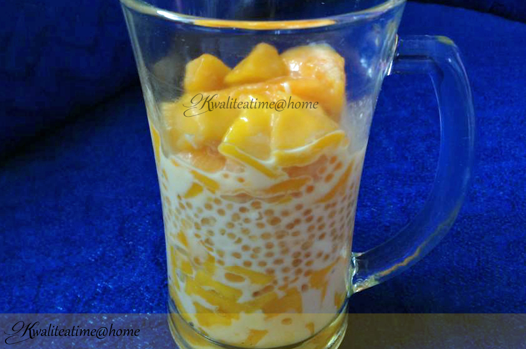 kwaliteatime@home: Mango Tapioca