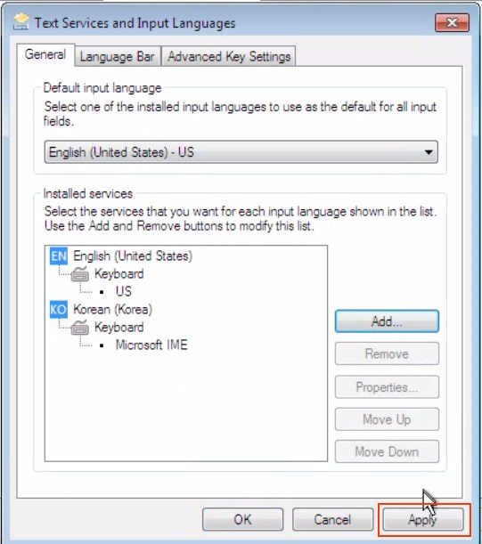 Windows 7 korean keyboard layout - moliknow
