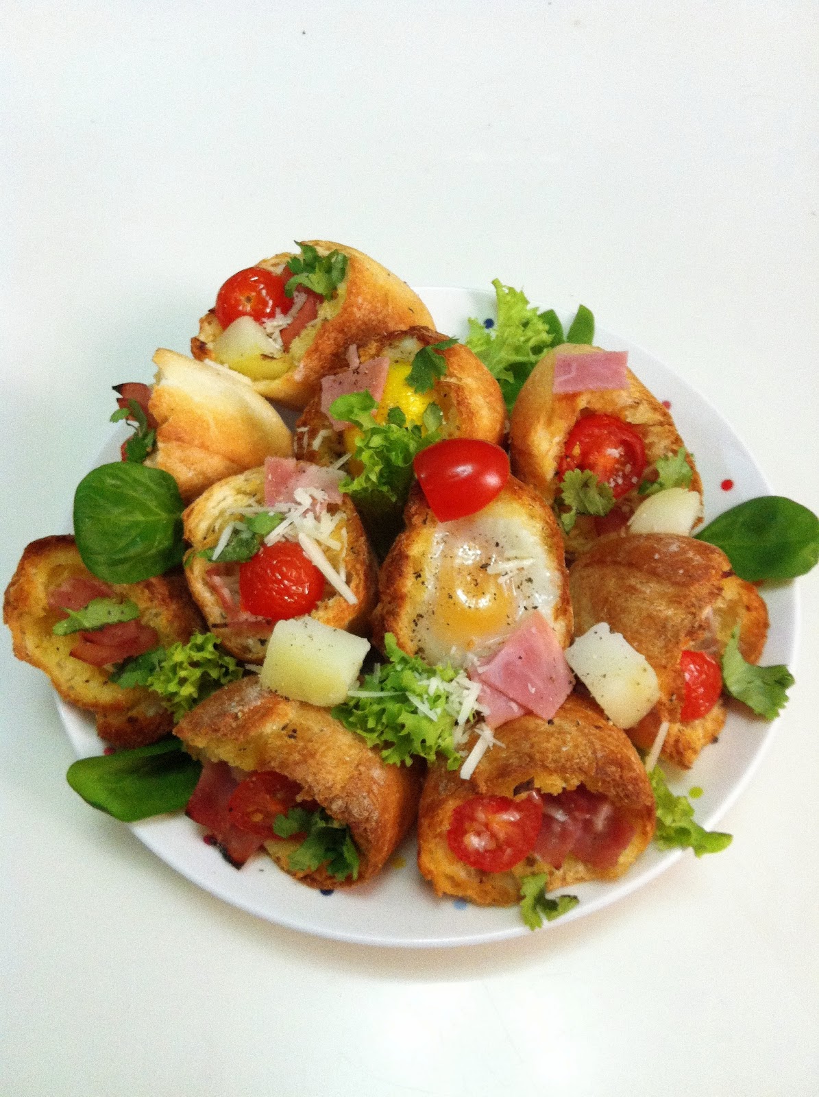 Ayu Cook-a-licious: Mini bread bowls with toppings