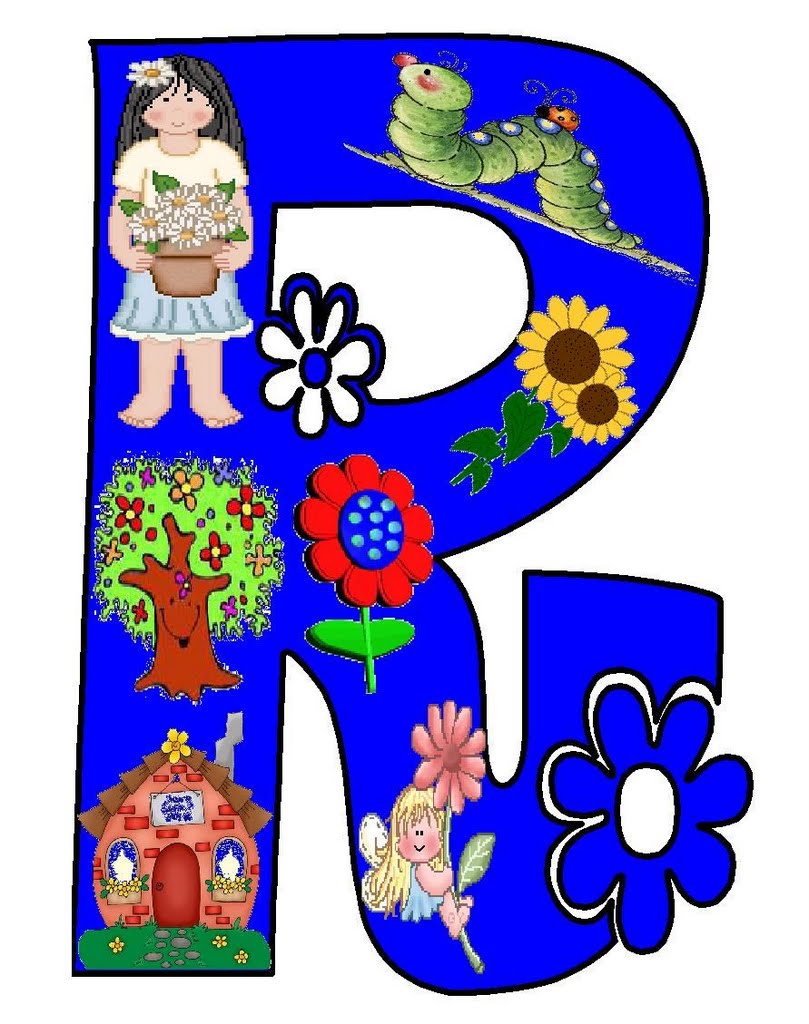 Professores: Letras para primavera coloridas e para colorir