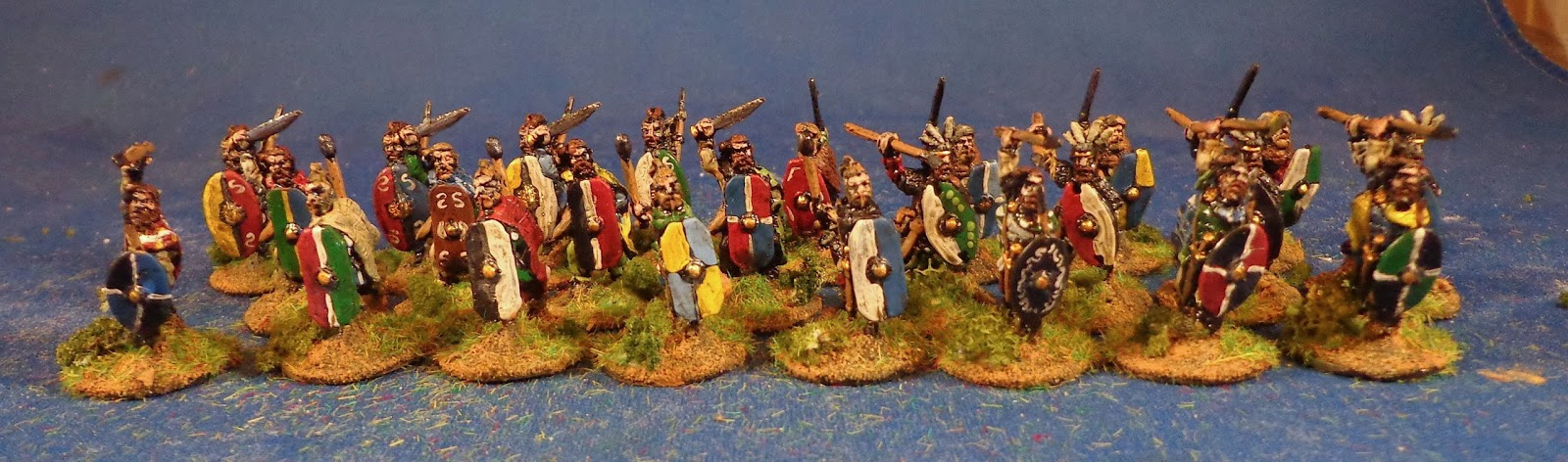 Bob's Miniature Wargaming Blog: 1/72 Celts