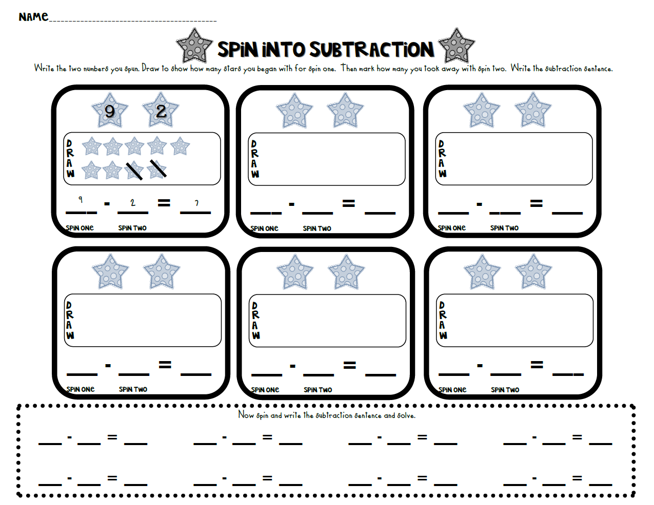 The Go To Teacher: Subtraction! {With loads of FREEBIES}