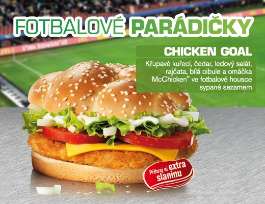 kavoniho žrádlo: Chicken Goal, McDonald's