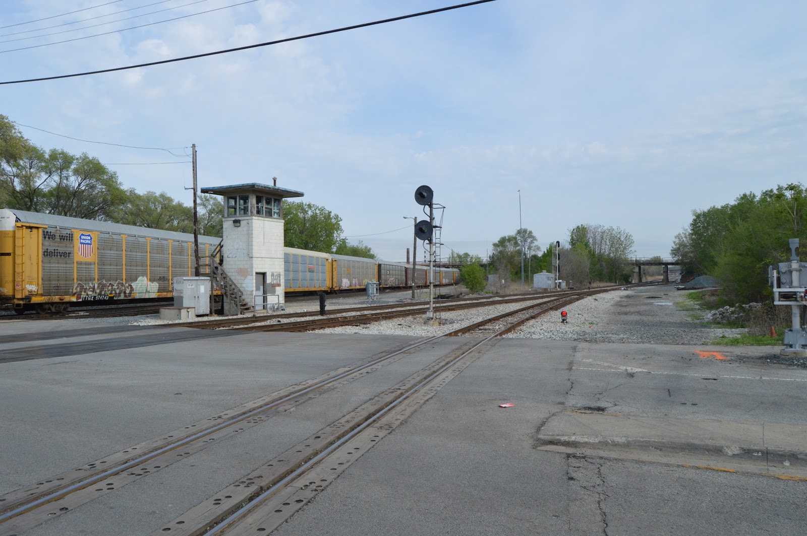 Industrial History: Watchman Tower to control crossing gates