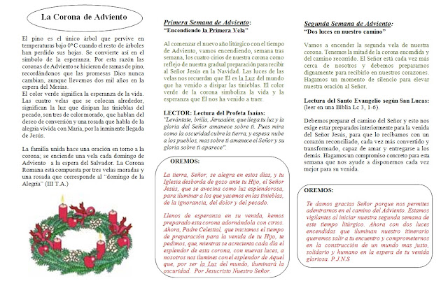 CJM News: La Corona de Adviento