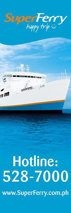 transpress nz: Superferry poster, Philippines