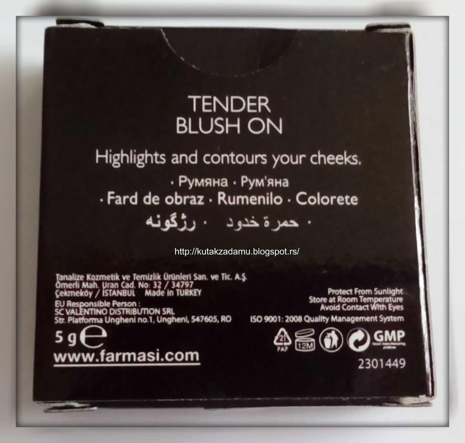 Kutak za Damu.: TENDER BLUSH ON! FARMASI MAT RUMENILO br.14,