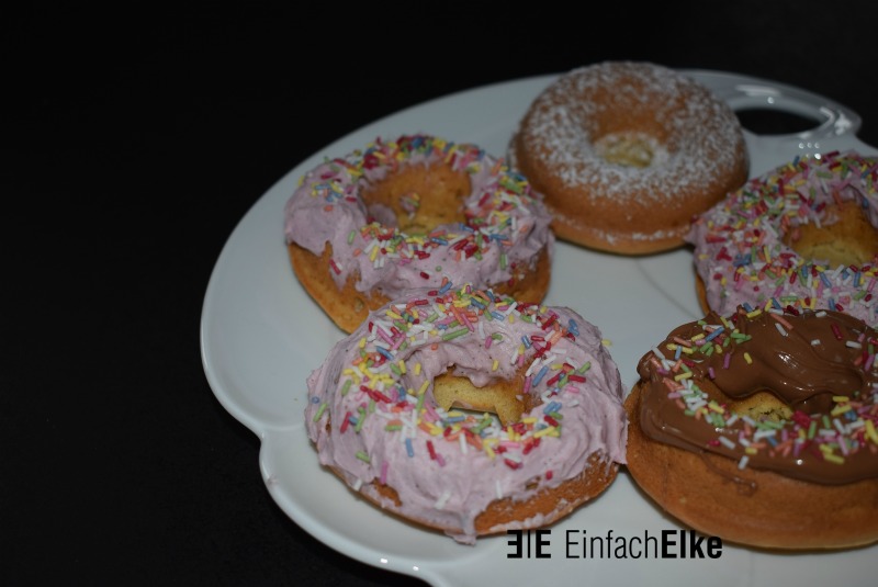Meine ersten Donats aus dem Backofen | Elke.Works